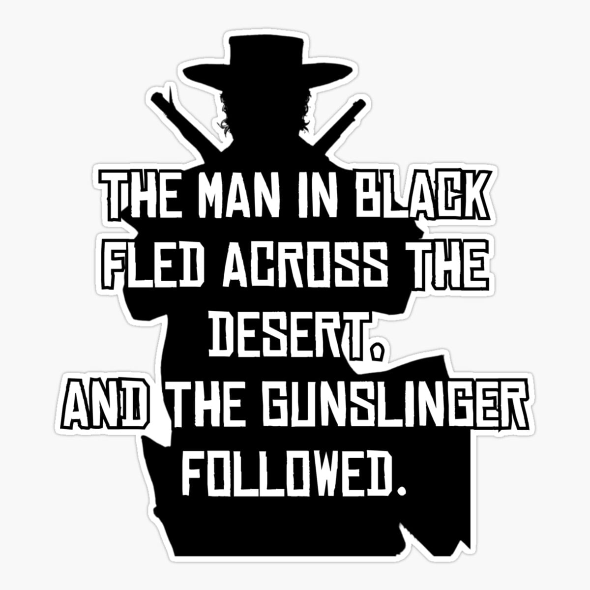 Maneki The Slinger Ollowed Sticker, Phone Decal Water Bottle Stickers ...