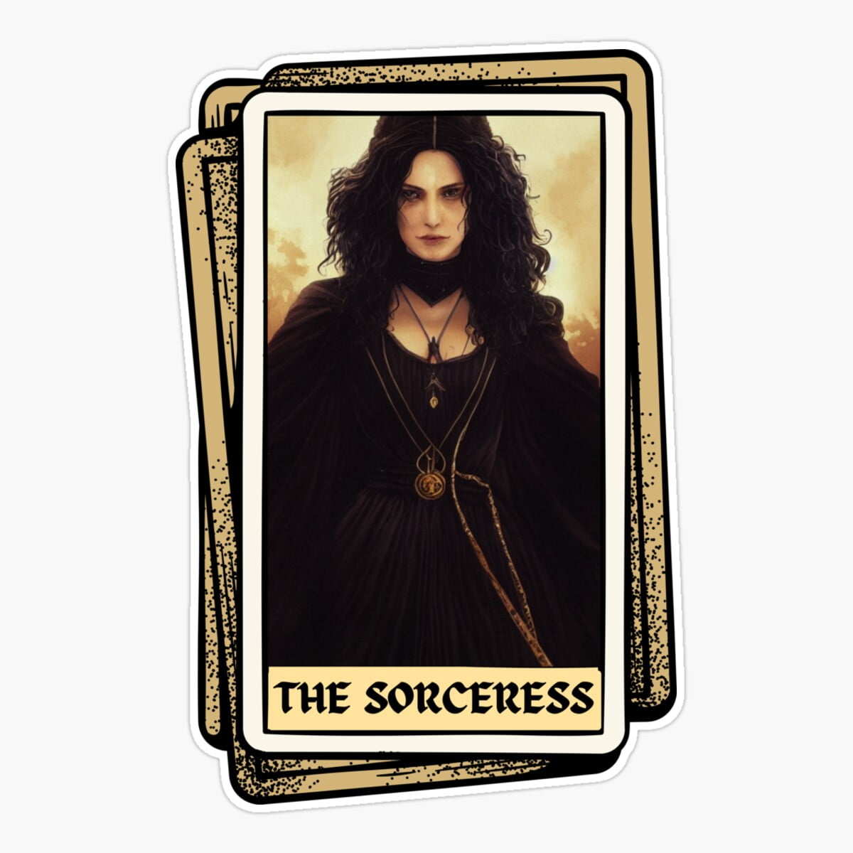 Maneki The Sorceress Tarot Card - Yen - Antasy - Witcher Er, Phone ...