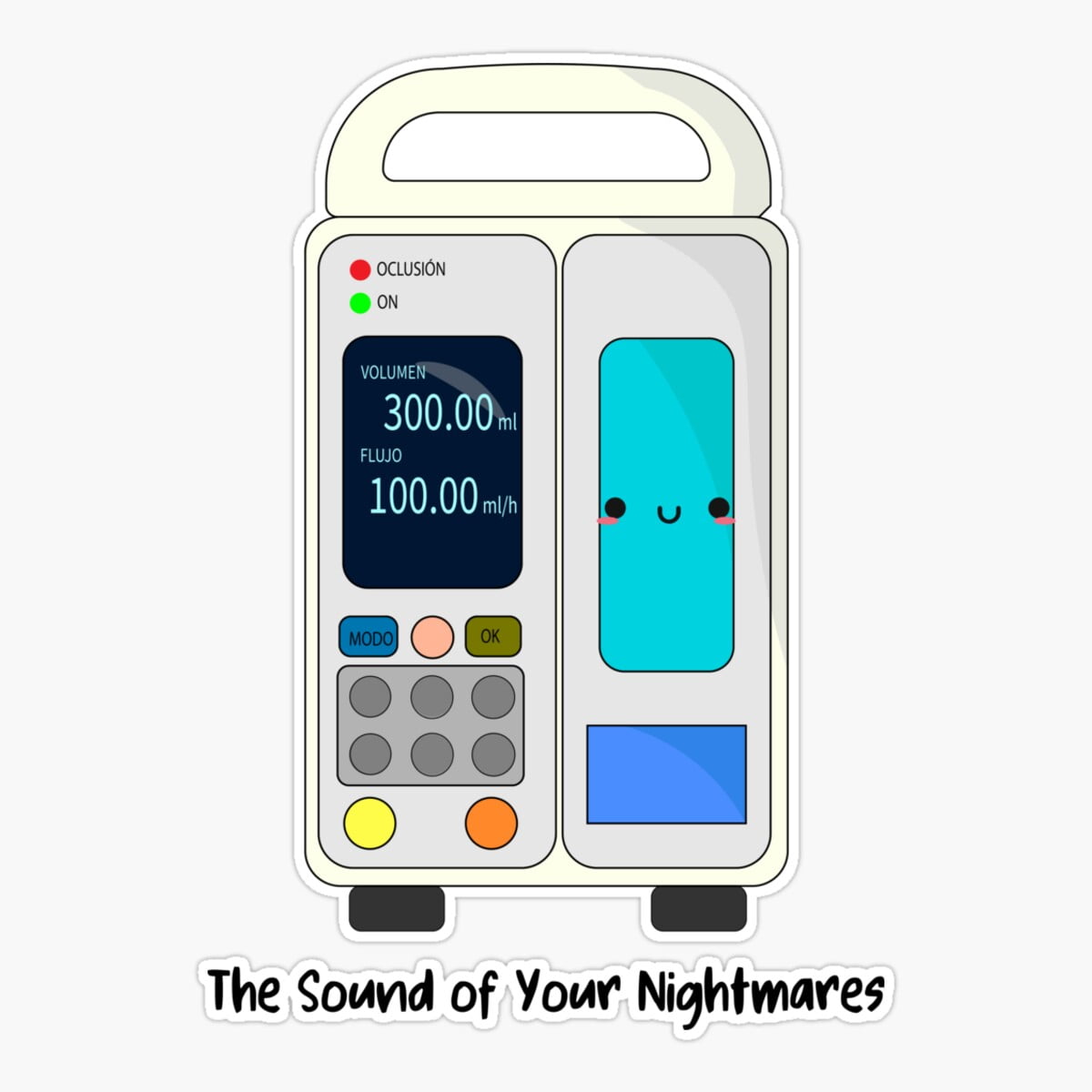 Maneki The Sound Of Your Nightmares Infusion Pump, Iv Infusion Nurse ...