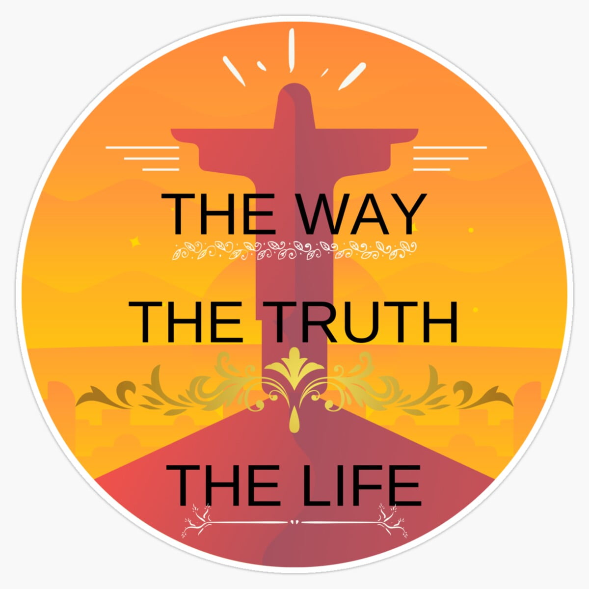 Maneki The Way, The Truth, The Life Er, Phone Decal Water Bottle ...