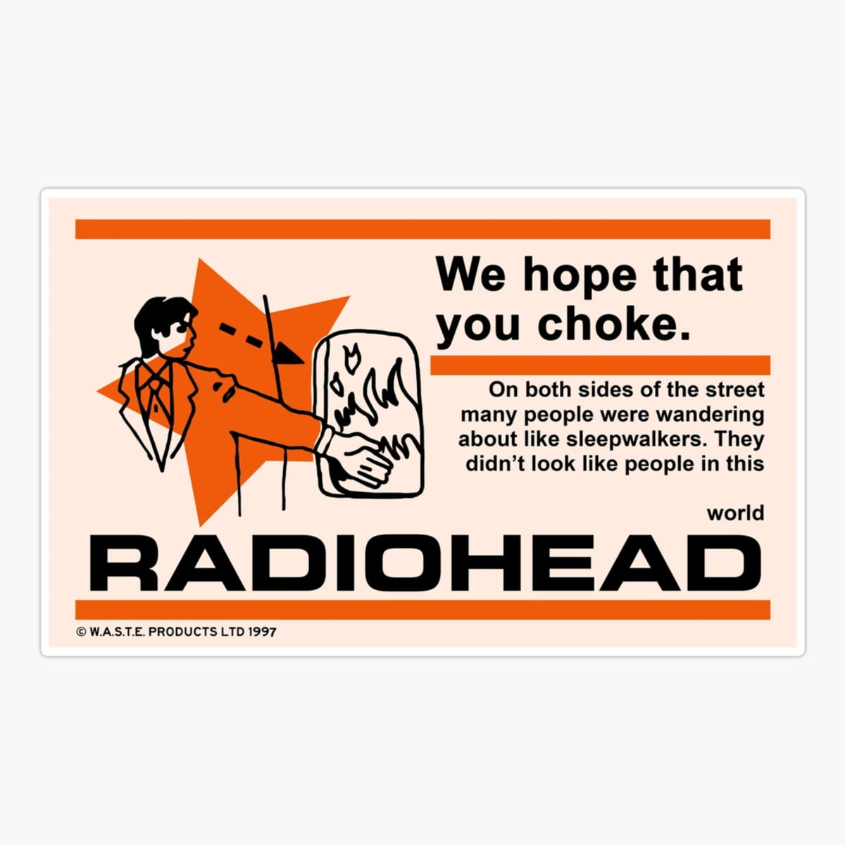 Maneki There'S Such A Chill Sticker, Phone Decal Water Bottle Stickers ...