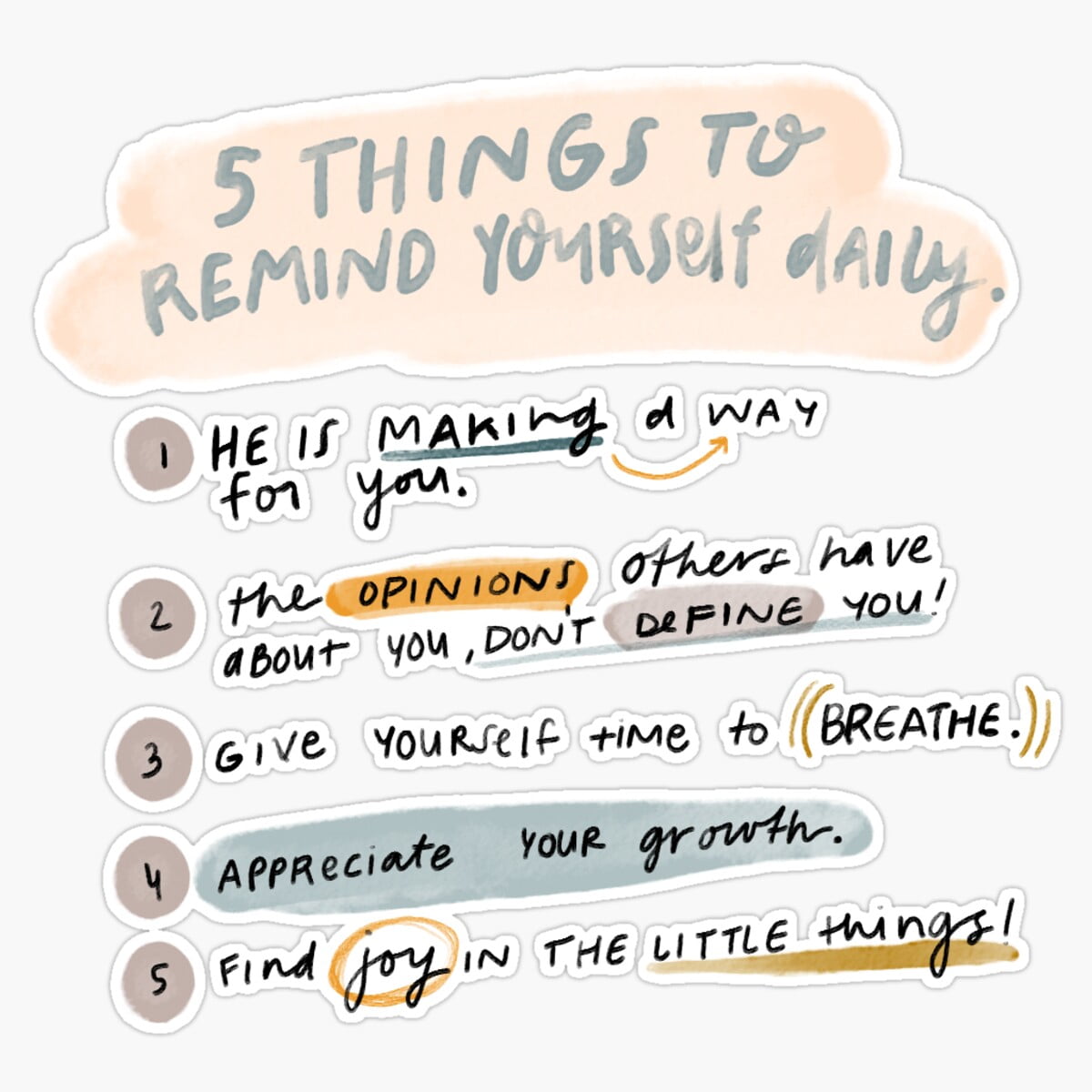 Maneki Things To Tell Yourself Daily | Christian Inspirational Faith ...