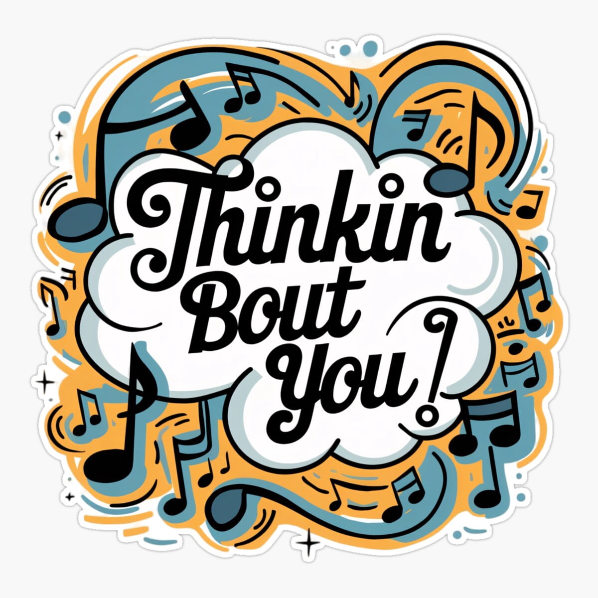 Maneki Thinking About You Design., Frank Ocean Design Sticker, Phone ...