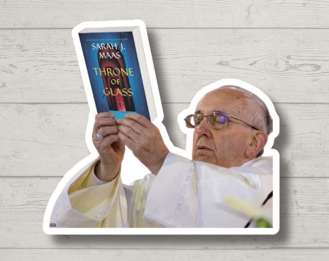 Maneki Throne of Glass pope inspired smut, laptop ers, funny ers ...