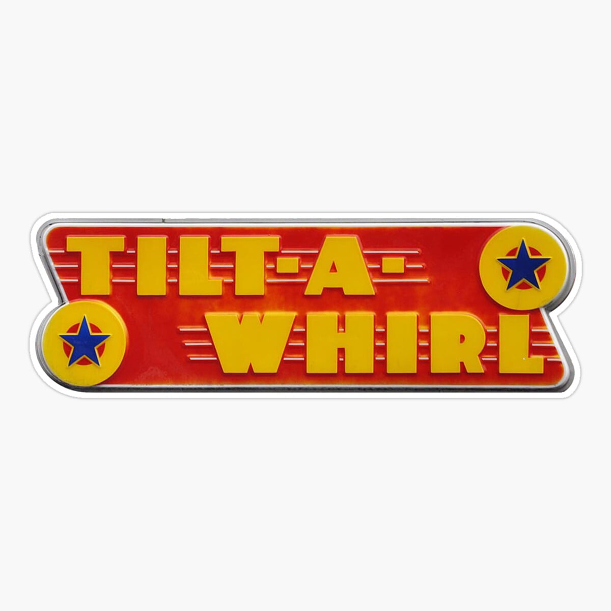 Maneki Tilt A Whirl Sticker, Phone Decal Water Bottle Stickers Car ...