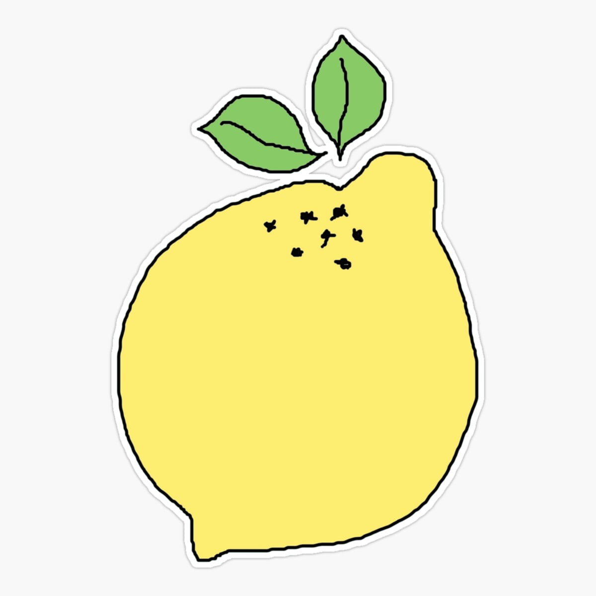 Maneki Time To Make The Lemonade Sticker, Phone Decal Water Bottle ...