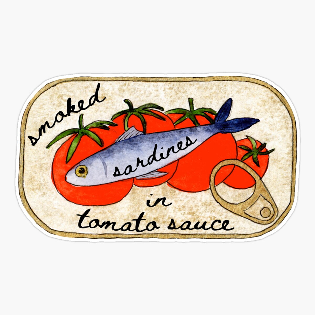 Maneki Tin O Sardines In Tomato Sauce Er, Phone Decal Water Bottle ...