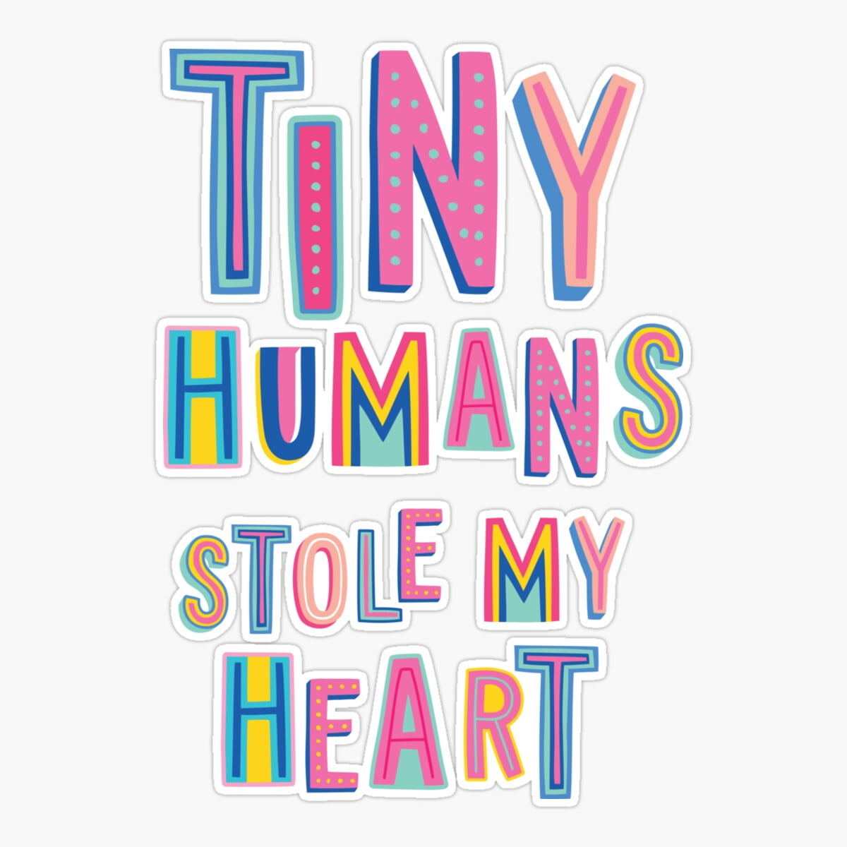 Maneki Tiny Humans Stole My Heart | Teacher Appreciation Gifts ...