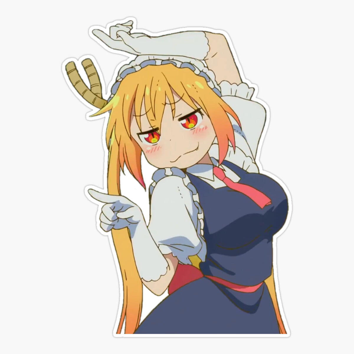 Maneki Tohru Pointing | Kobayashi San Chi No Maid Dragon Er, Phone ...
