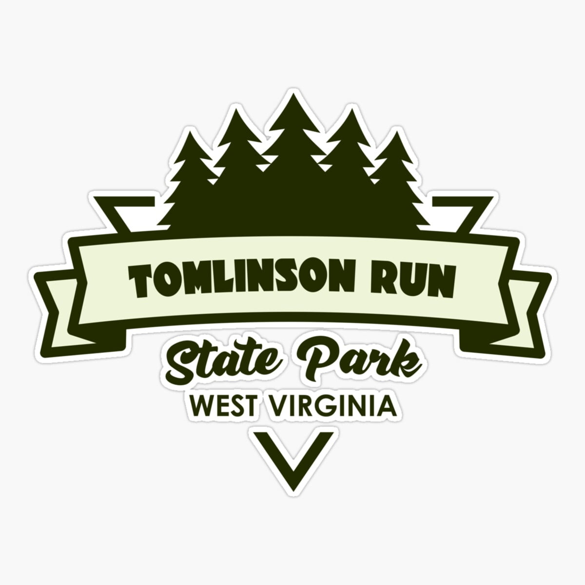 Maneki Tomlinson Run State Park West Virginia Trees And Ribbon Er ...