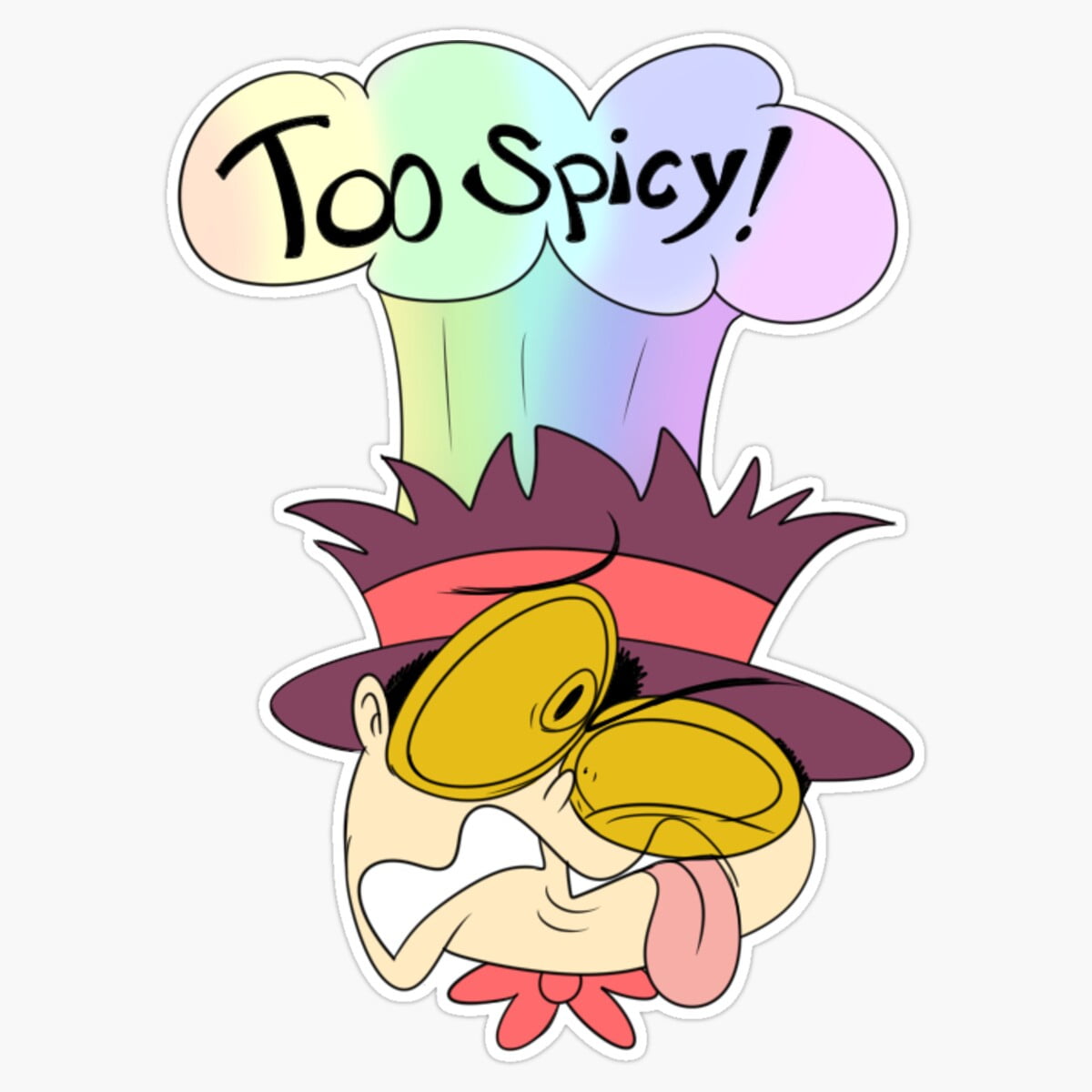 Maneki Too Spicy Warden Er, Phone Decal Water Bottle Stickers Car ...