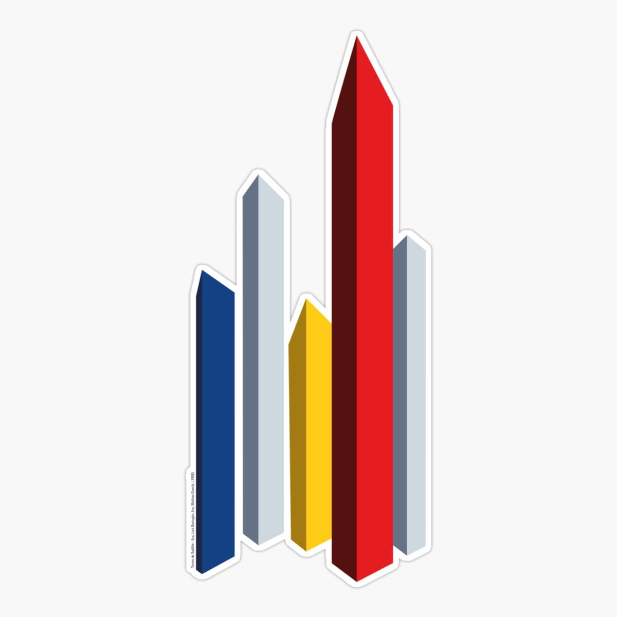 Maneki Torres De Satélite - Arq. Luis Barragan, Arq. Mathias Goeritz ...