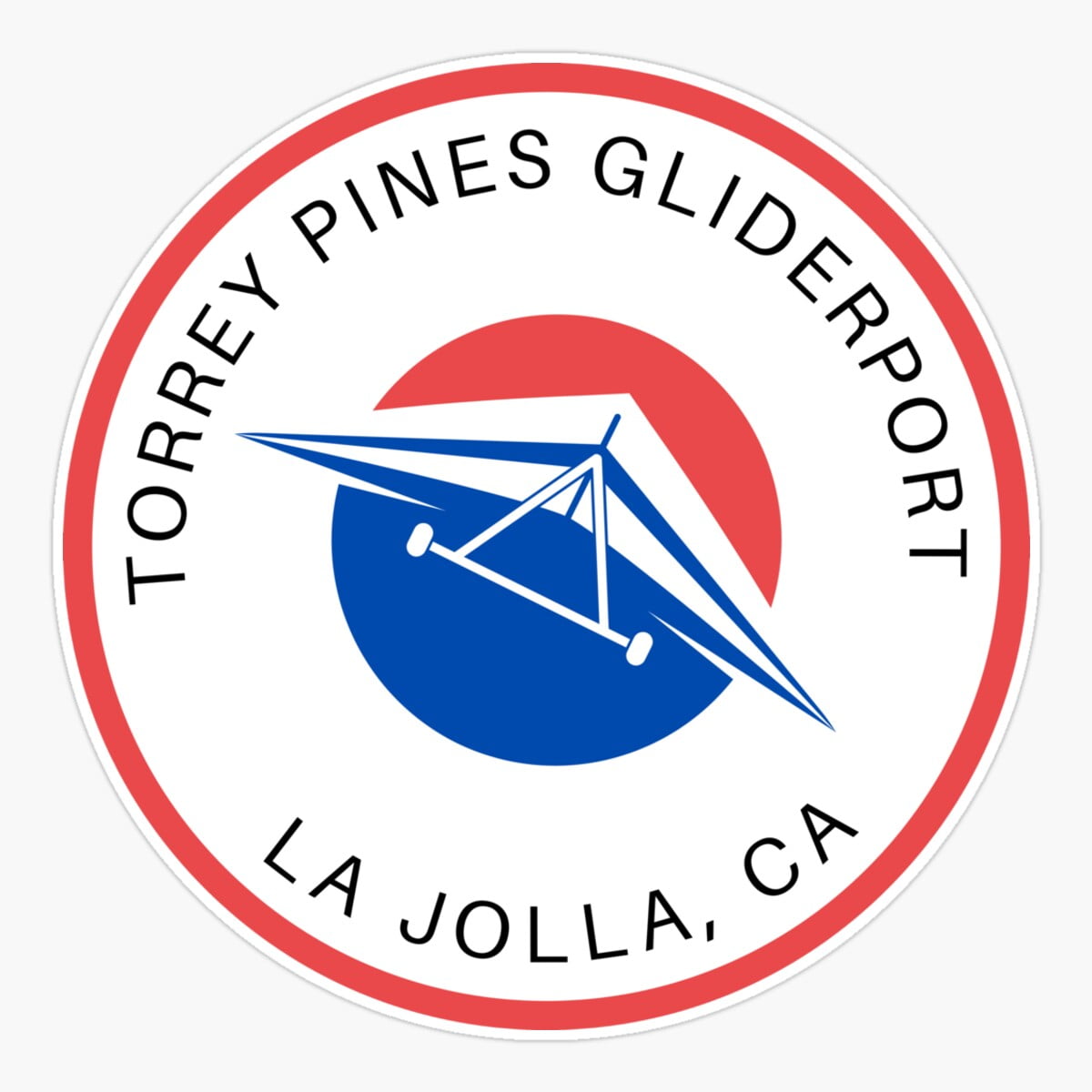 Maneki Torrey Pines Gliderport - La Jolla, California Sticker, Phone ...