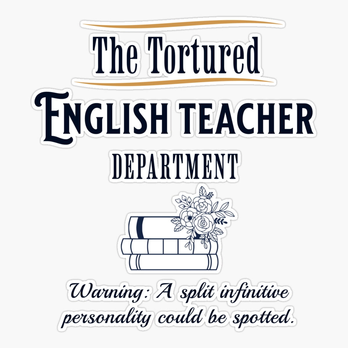 Maneki The Tortured English Department, A Split Infinitive Personality ...