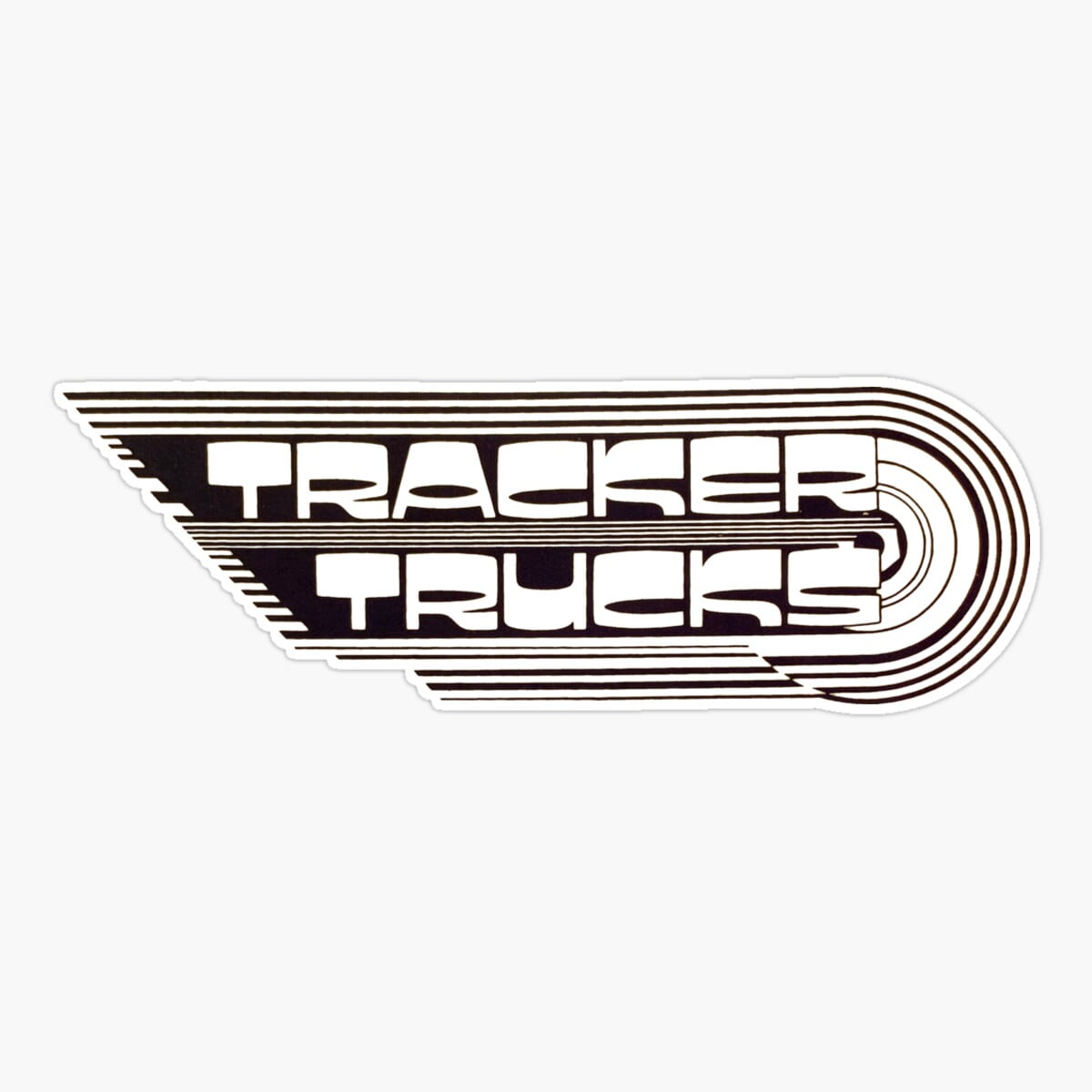 Maneki Tracker Trucks, Retro Skateboard T Shirt Design Sticker, Phone ...