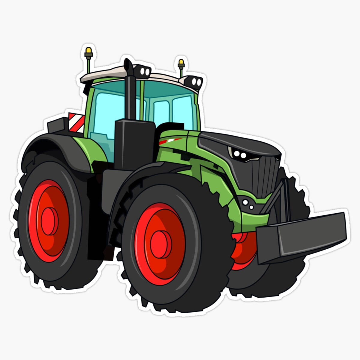 Maneki Tractors For The Farmer, On The Farm Tractor Er, Phone Decal ...