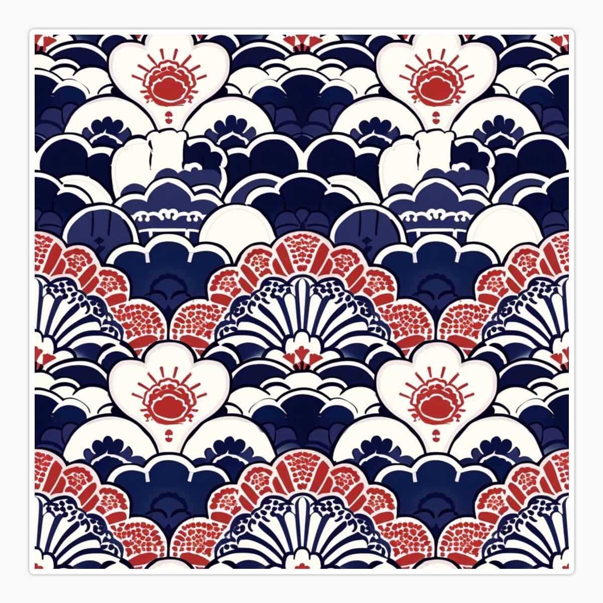 Maneki Tradition, Honor And Feudal Aesthetics Sticker, Phone Decal ...