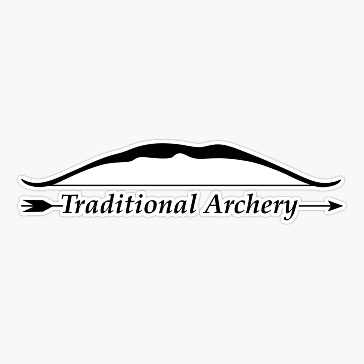 Maneki Traditional Archery Recurve Bow And Arrow Er, Phone Decal Water ...