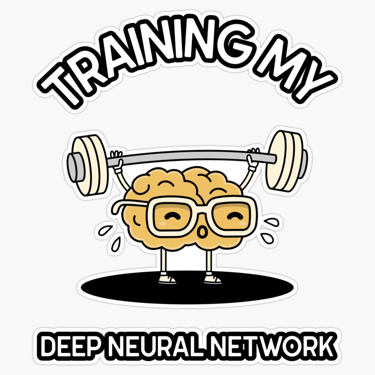 Maneki Training My Deep Neural Network Er, Phone Decal Water Bottle ...