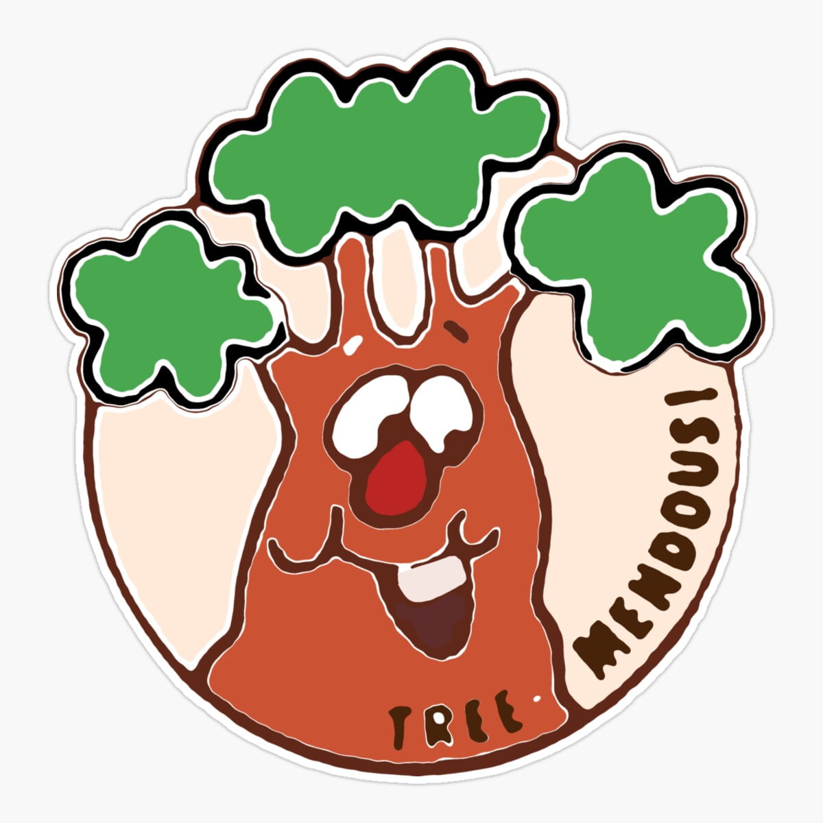 Maneki Tree-Mendous Er, Phone Decal Water Bottle Stickers Car Decals ...