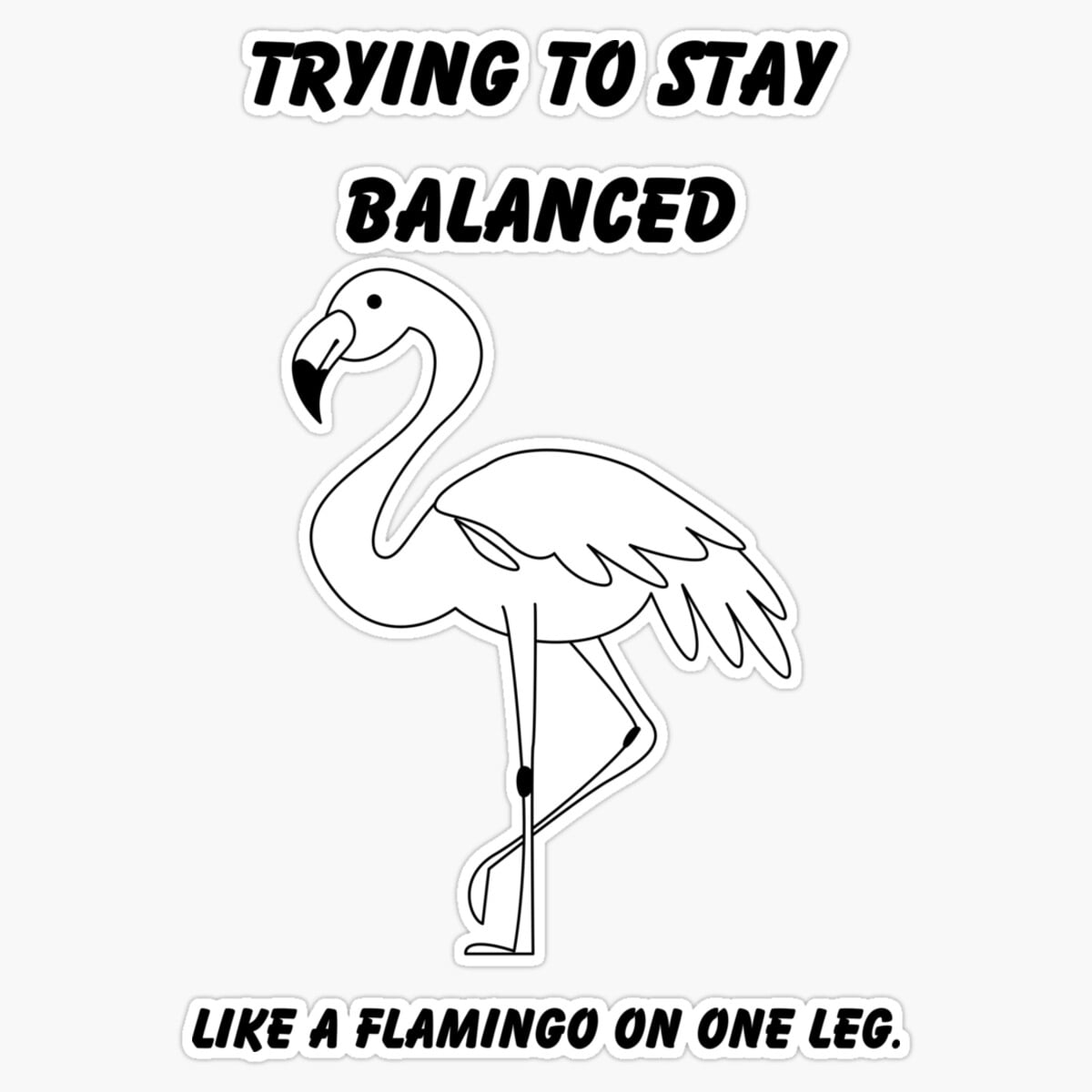 Maneki Trying To Stay Balanced... Like A Flamingo On One Leg | Funny ...
