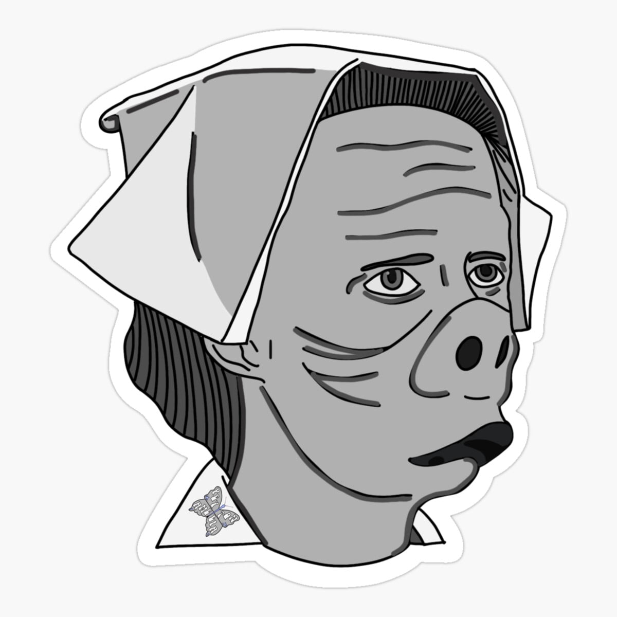 Maneki Twilight Zone Eye Of The Beholder Nurse Er, Phone Decal Water ...