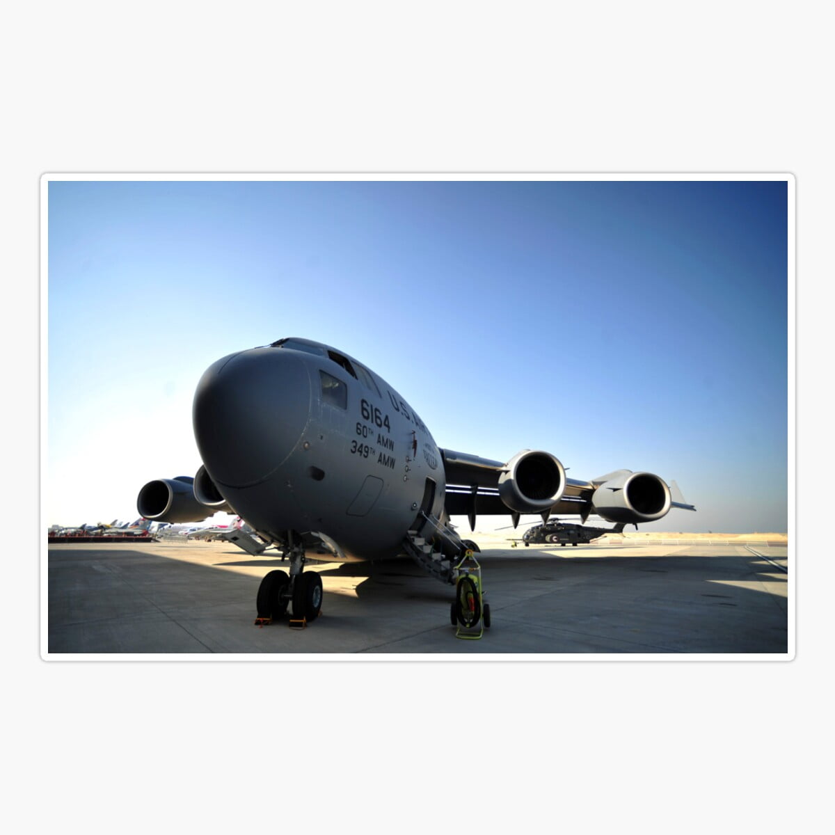 Maneki U.S. Air Force C-17 Globemaster Iii At Shakir Air Base, Bahrain ...