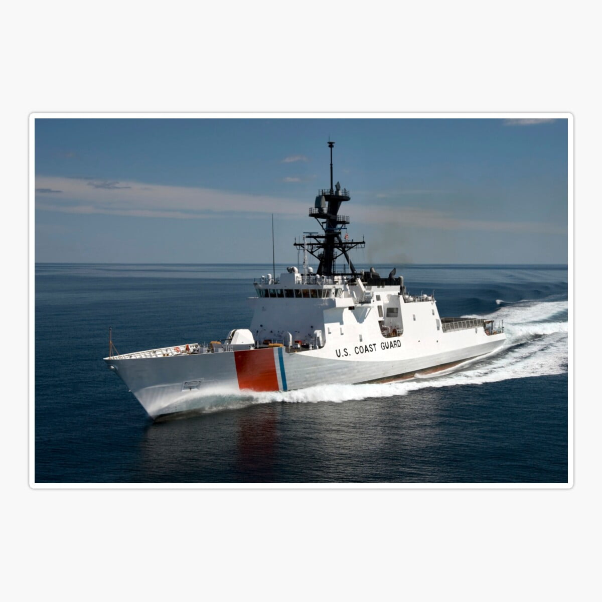 Maneki U.S. Coast Guard Cutter Waesche In The Navigates The Gul O ...