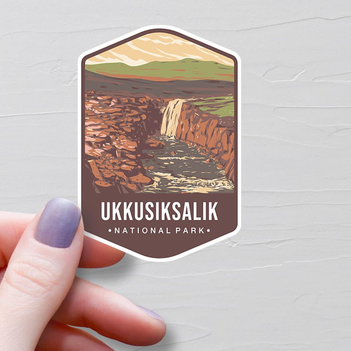 StickerCraft Ukkusiksalik National Park Er, Vinyl Travel Ers, Nunavut ...