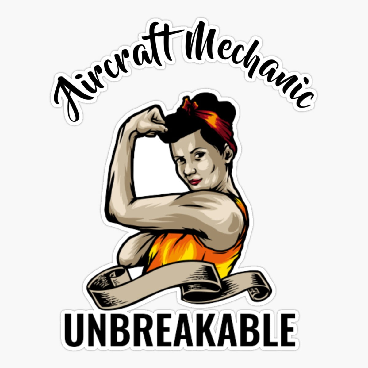 Maneki Unbreakable Aircraft Mechanic - Funny Birthday Gift For Aircraft ...