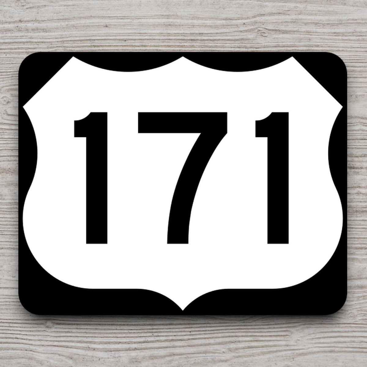 Maneki United States U.S. Route 171 Road Sign Sticker, Road Trip ...