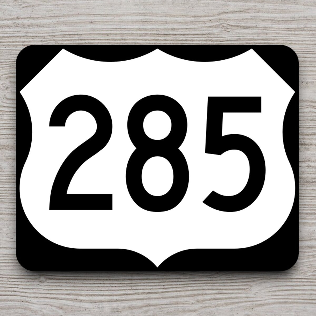 Maneki United States U.S. Route 285 Road Sign Sticker, Road Trip ...