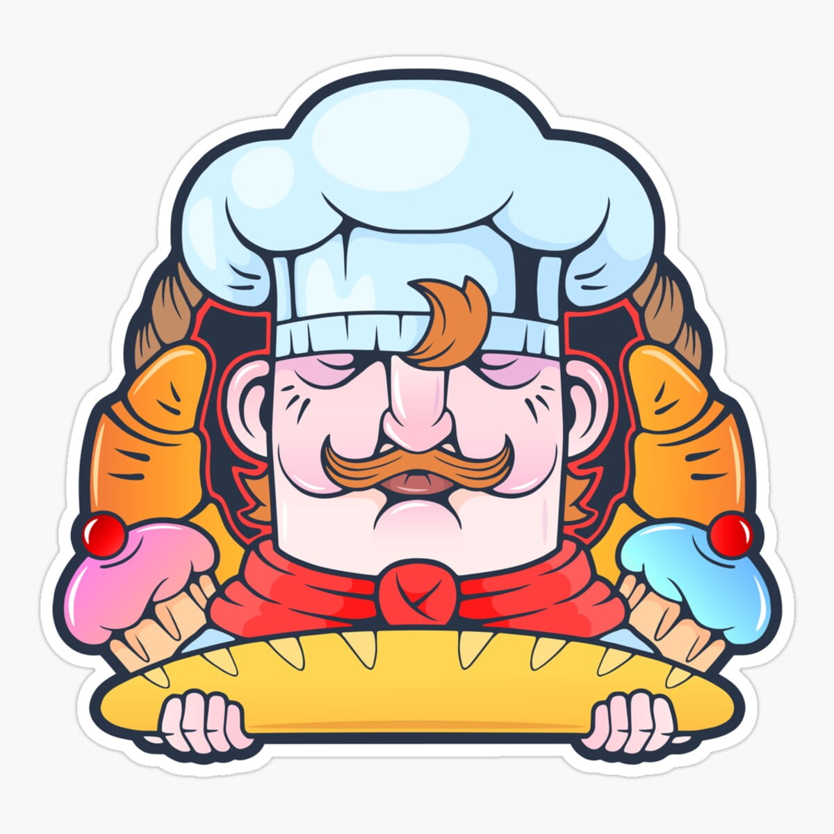 Maneki Unny Che Sticker, Phone Decal Water Bottle Stickers Car Decals ...