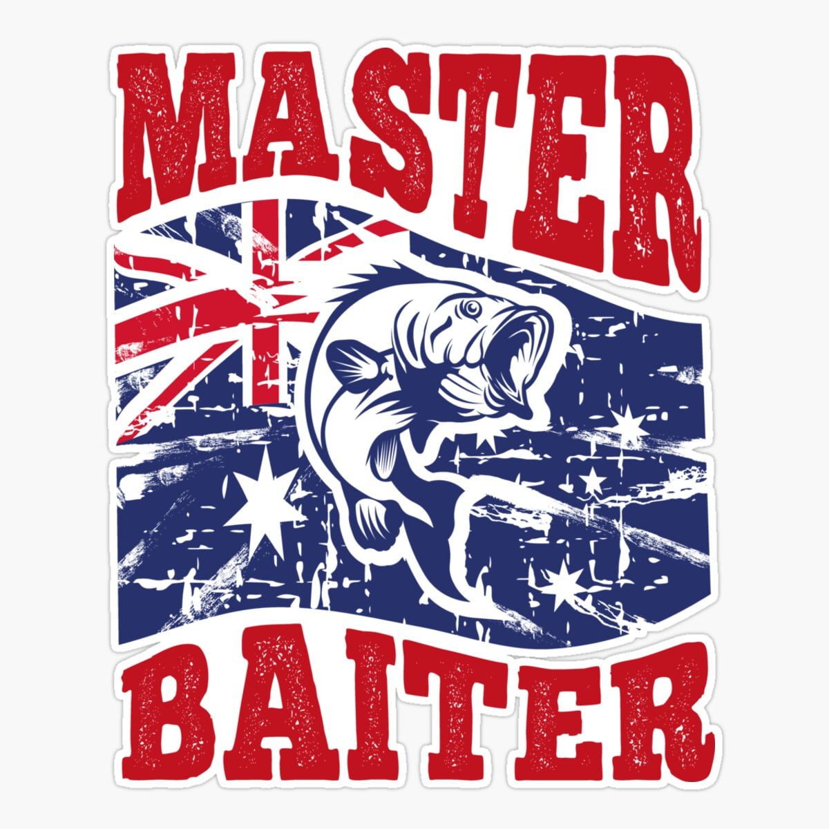 Maneki Unny Ishing Master Baiter Distressed Australian Lag Er, Phone ...