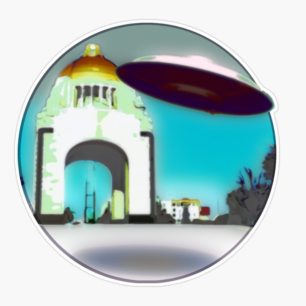 Maneki Uo In Cdmx - Mexican Uo Sticker, Phone Decal Water Bottle ...