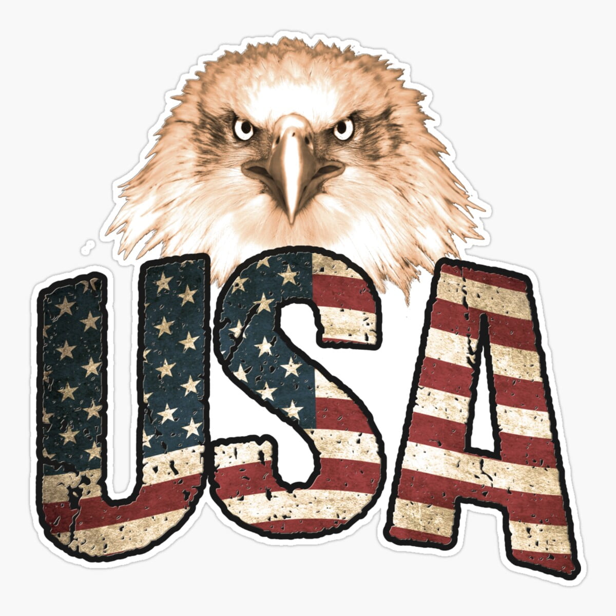 Maneki Usa American Flag Patriotic America, Gift For Biker Er, Phone ...