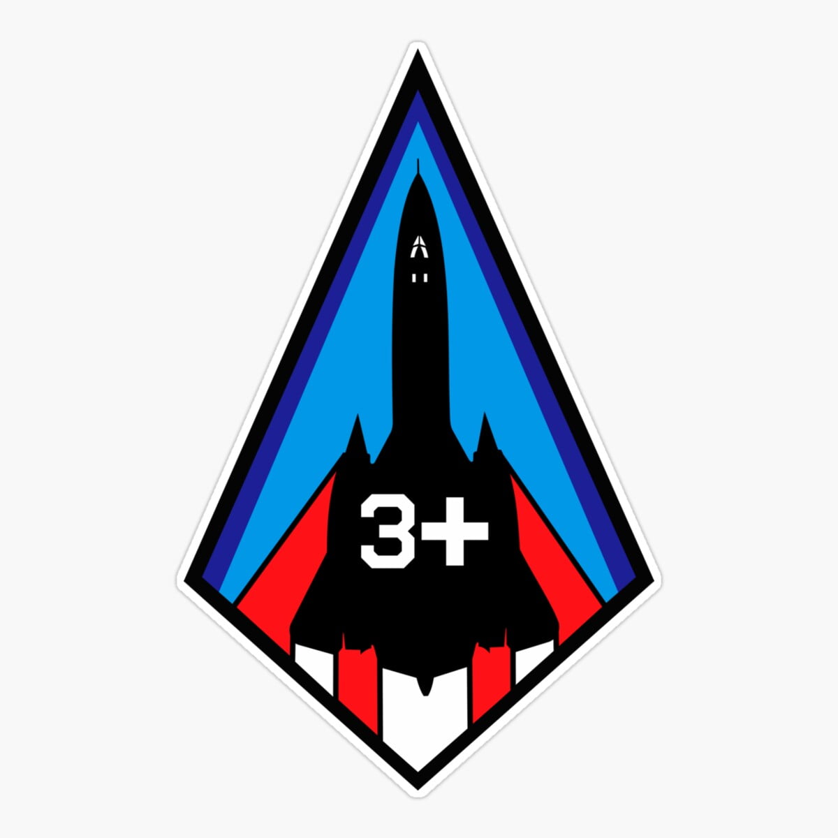 Maneki Usaf - Sr-71 Blackbird - 3+ - Clean Style Er, Phone Decal Water ...