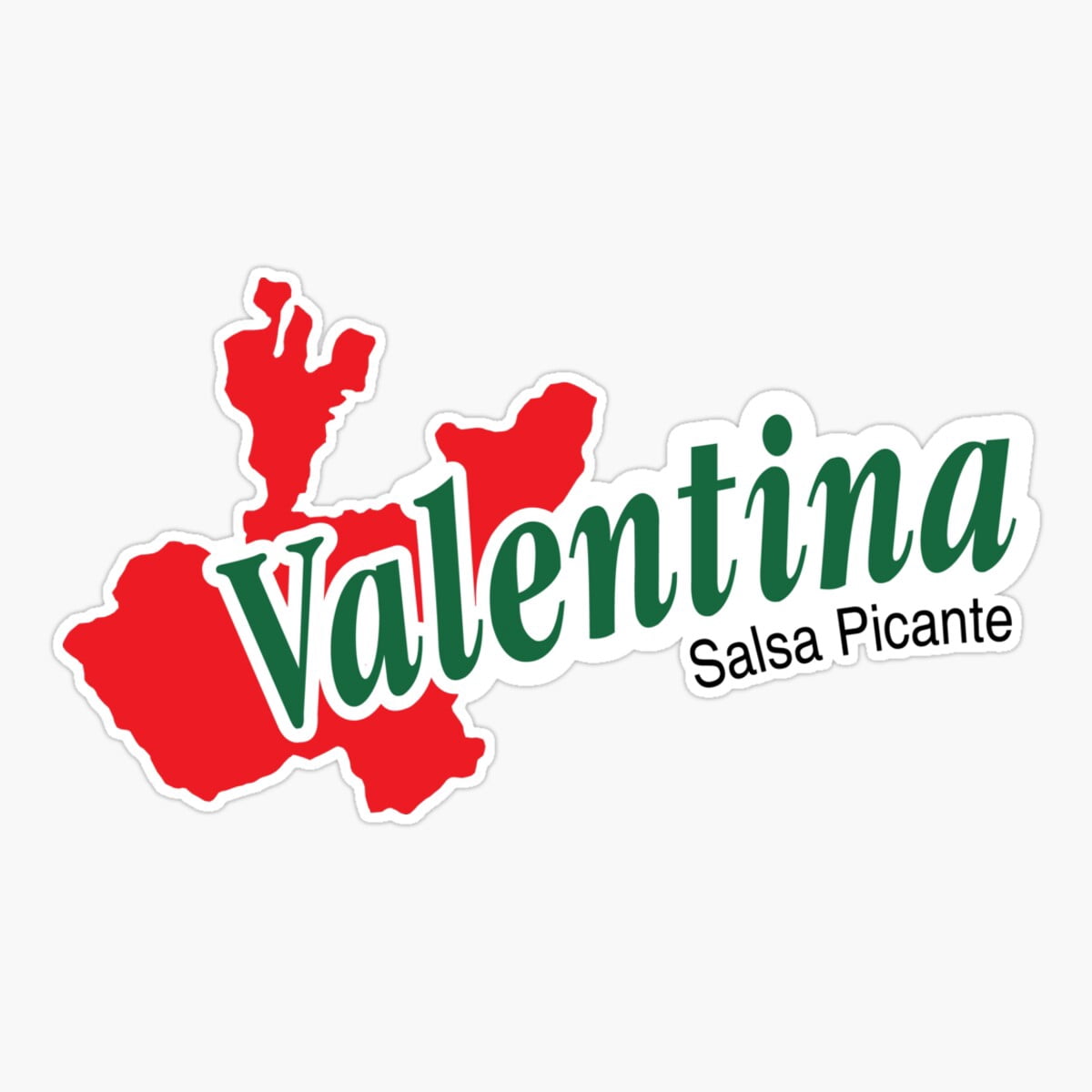 Maneki Valentina Mexican Hot Sauce Sticker, Phone Decal Water Bottle ...