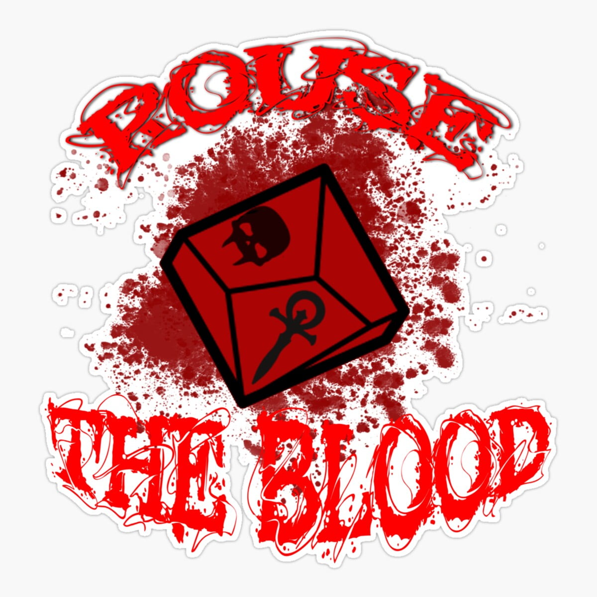 Maneki Vampire The Masquerade - Rouse Check Sticker, Phone Decal Water ...