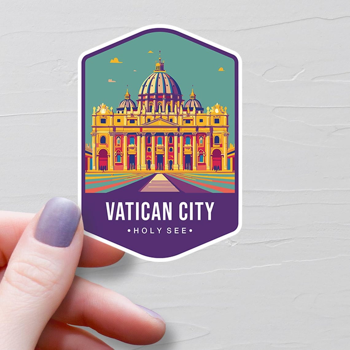 StickerCraft Vatican City Er, Vinyl Travel Ers, Holy See Er, European ...