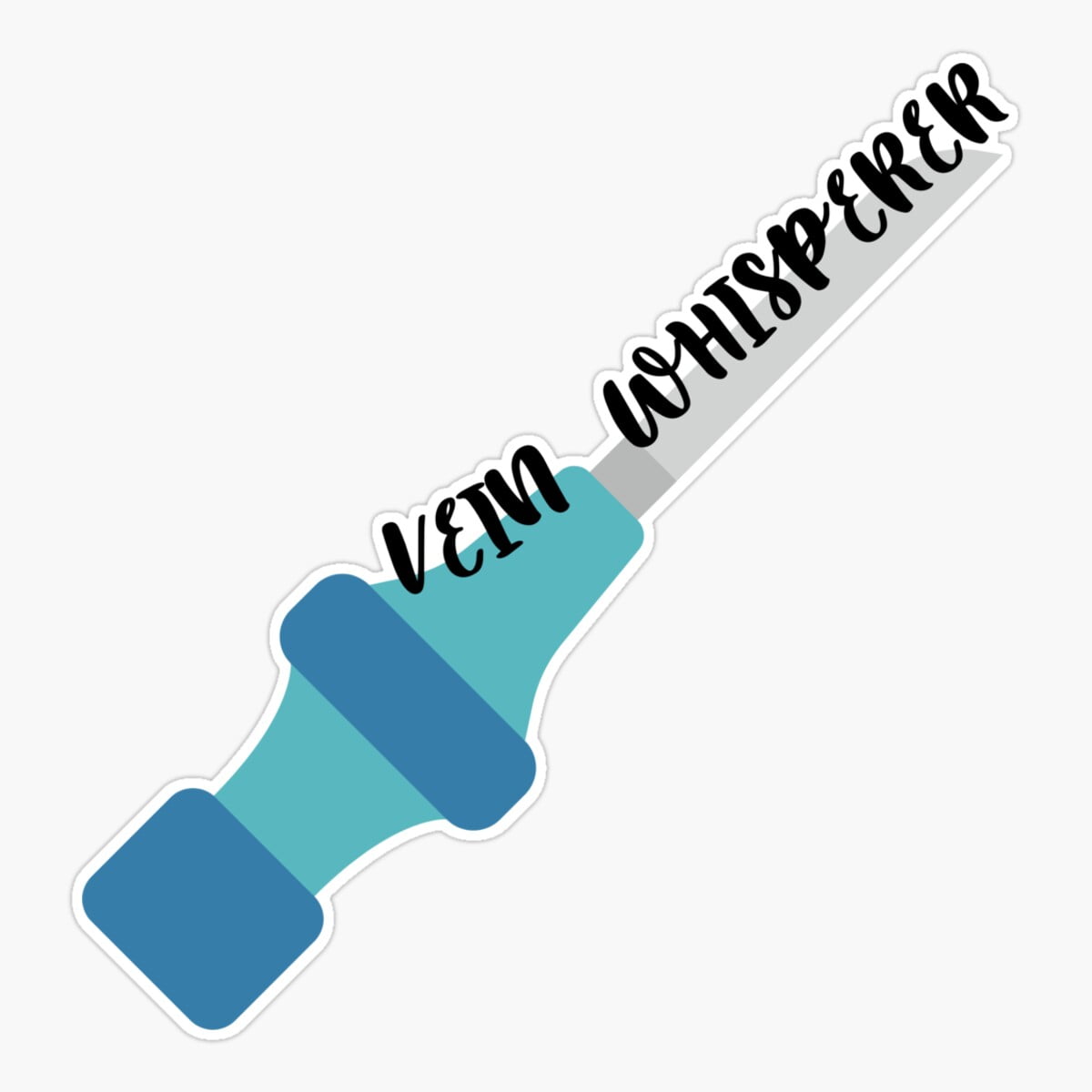 Maneki Vein Whisperer Iv Infusion Nurse Humor Er, Phone Decal Water ...