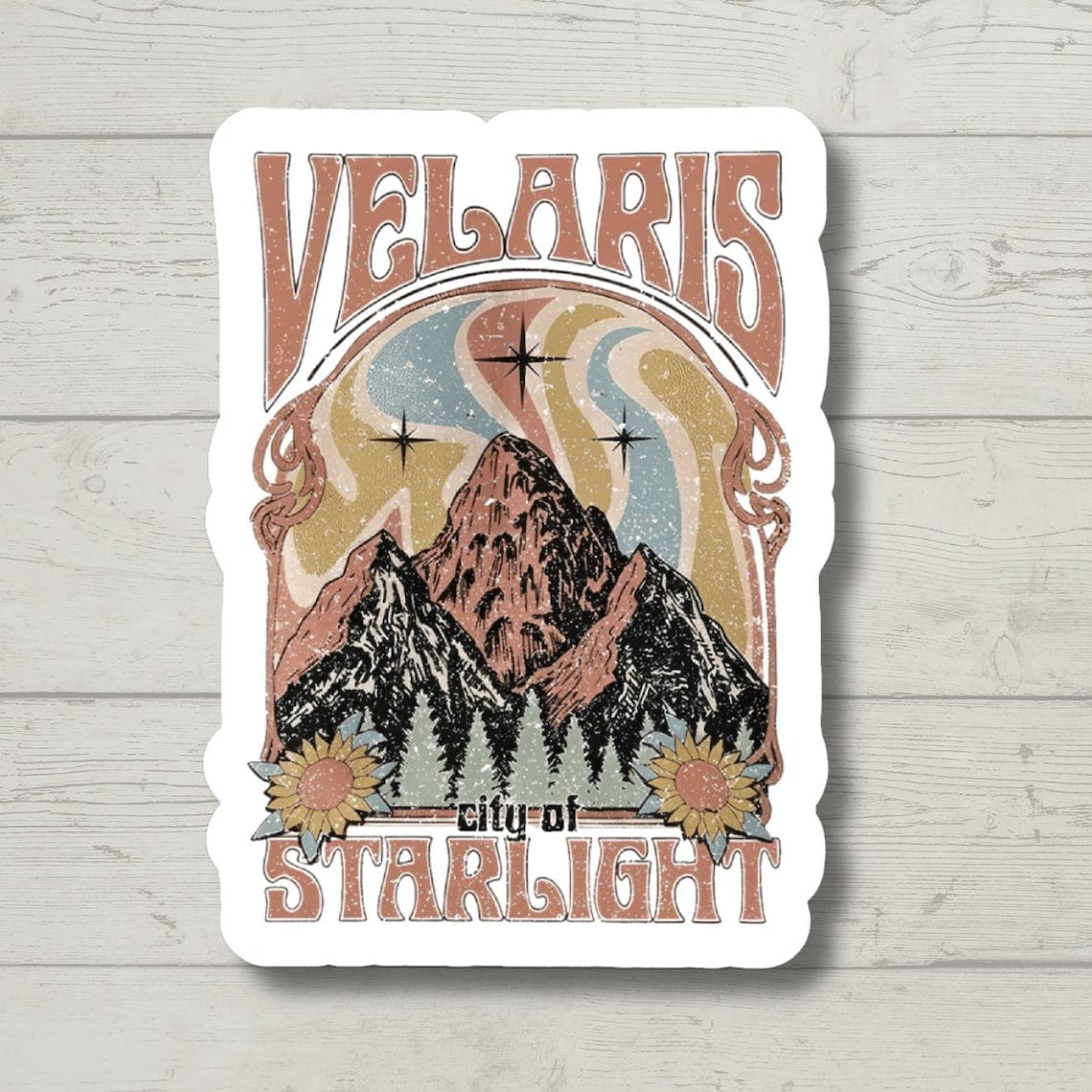 Maneki Velaris City of Starlight Vintage ACOTAR Inspired Waterproof ...