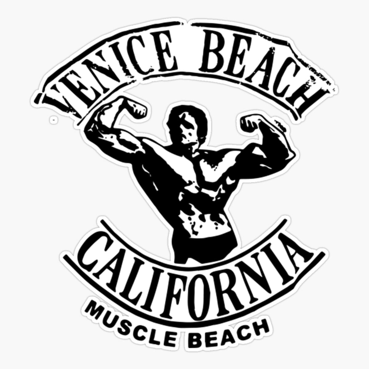 Maneki Venice Beach T-Shirtvenice Beach California, Muscle Beach ...