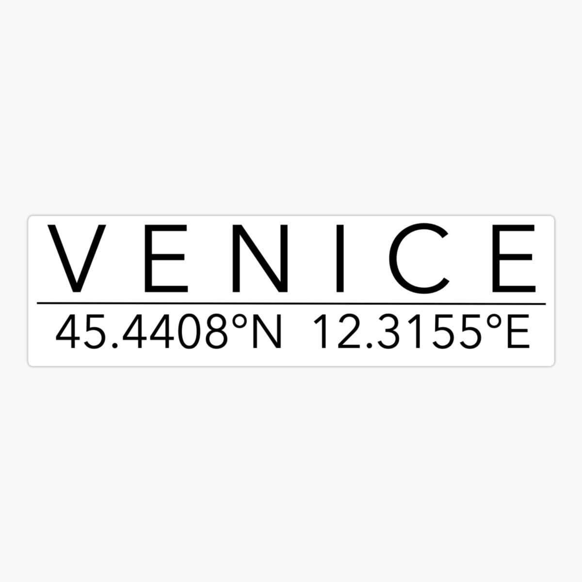 Maneki Venice Sticker, Phone Decal Water Bottle Stickers Car Decals ...