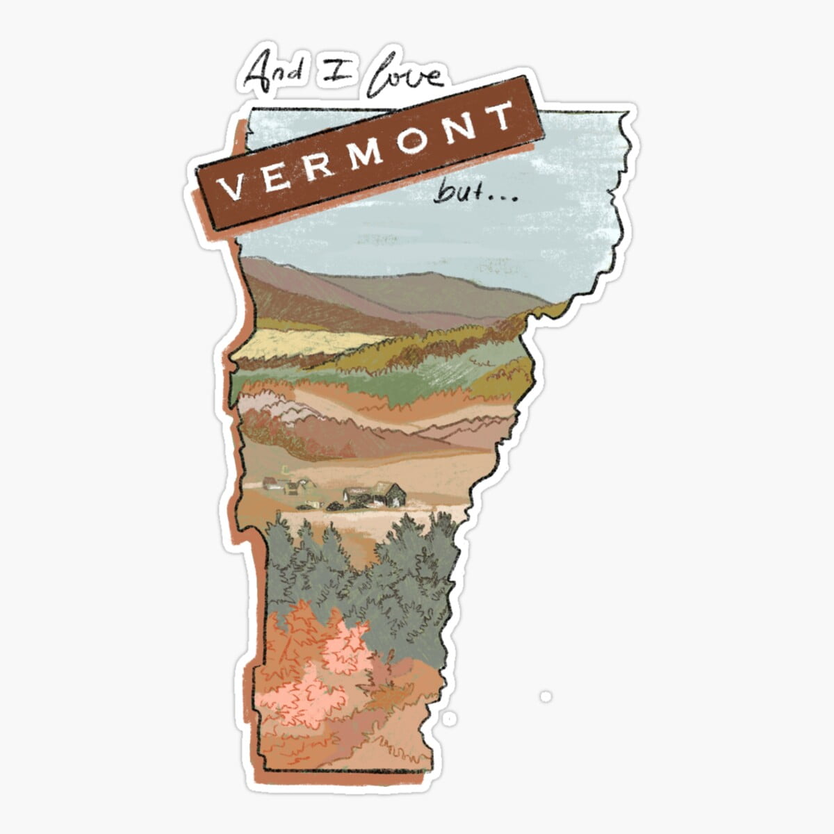 Maneki Vermont Er, Phone Decal Water Bottle Stickers Car Decals, Funny ...