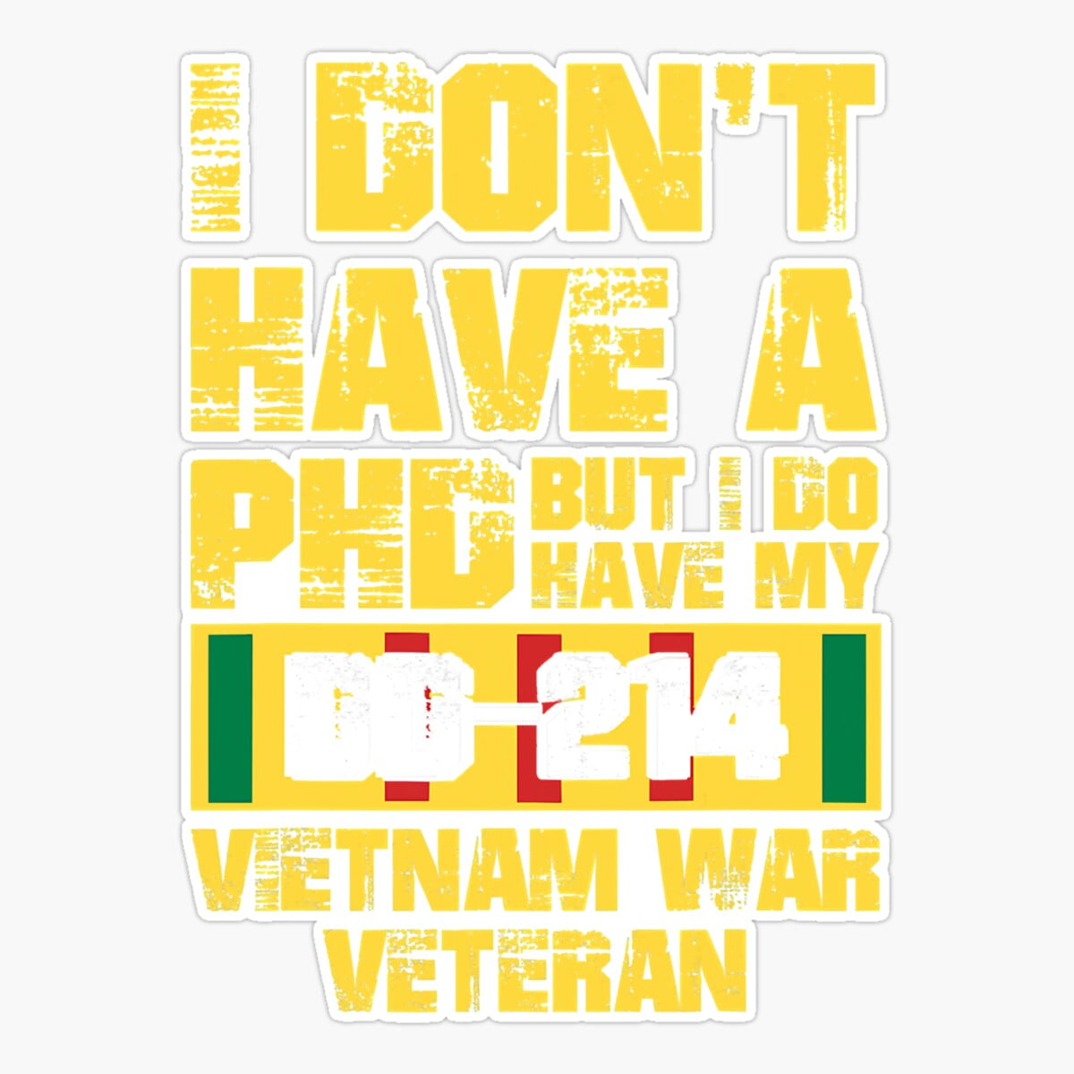 Maneki Vietnam War Veteran Dd214 Memorable Us Er, Phone Decal Water ...