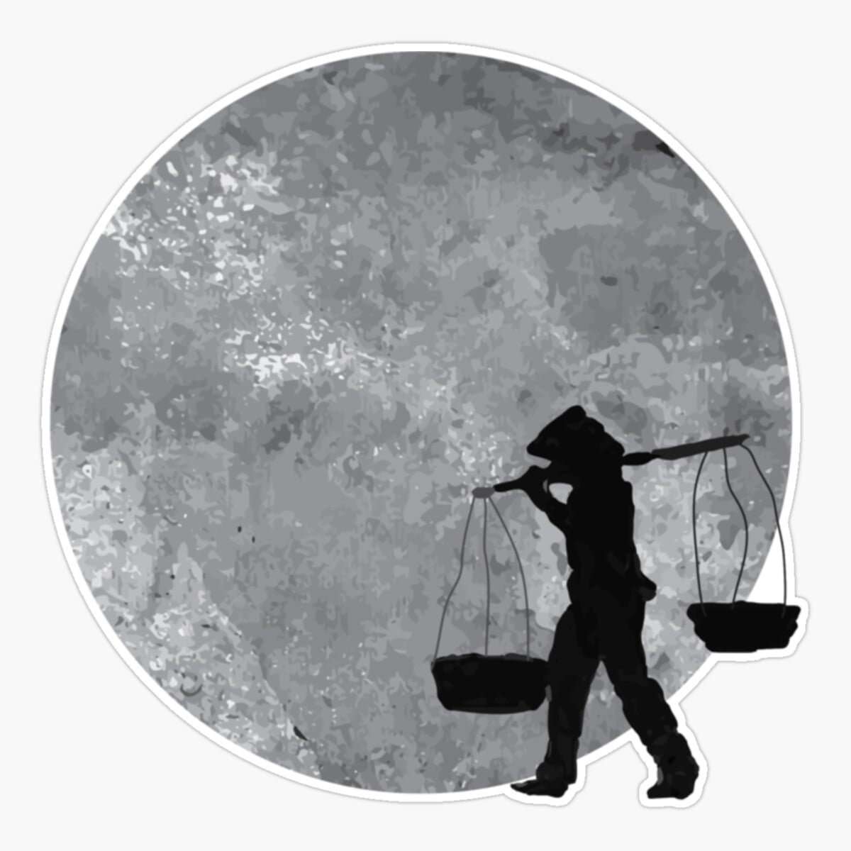 Maneki Vietnamese Women Street Vendors Under The Moonlight Er, Phone ...