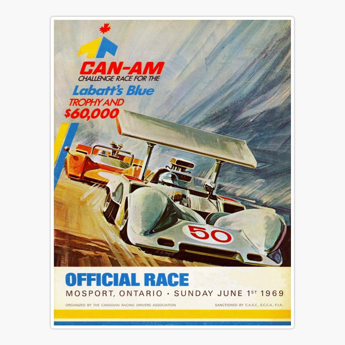 Maneki Vintage Can - Am Challange Race - Mosport, Ontario - 1969 ...