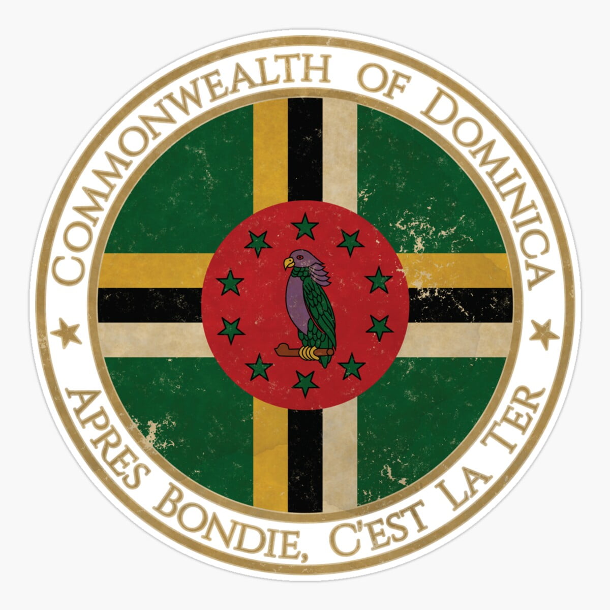 Maneki Vintage Commonwealth Of Dominica Usa North America United States ...