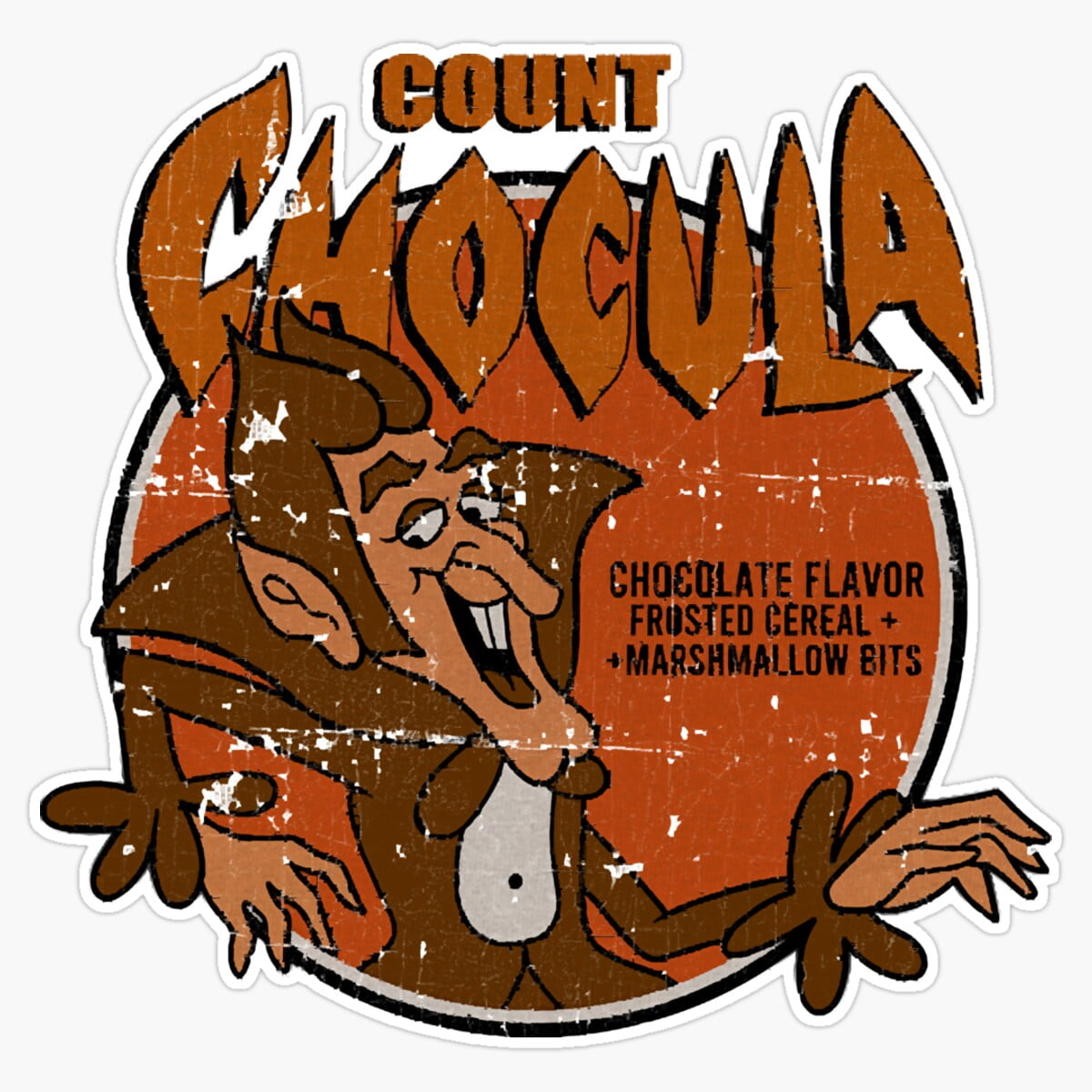 Maneki Vintage Count Chocula Er, Phone Decal Water Bottle Stickers Car ...
